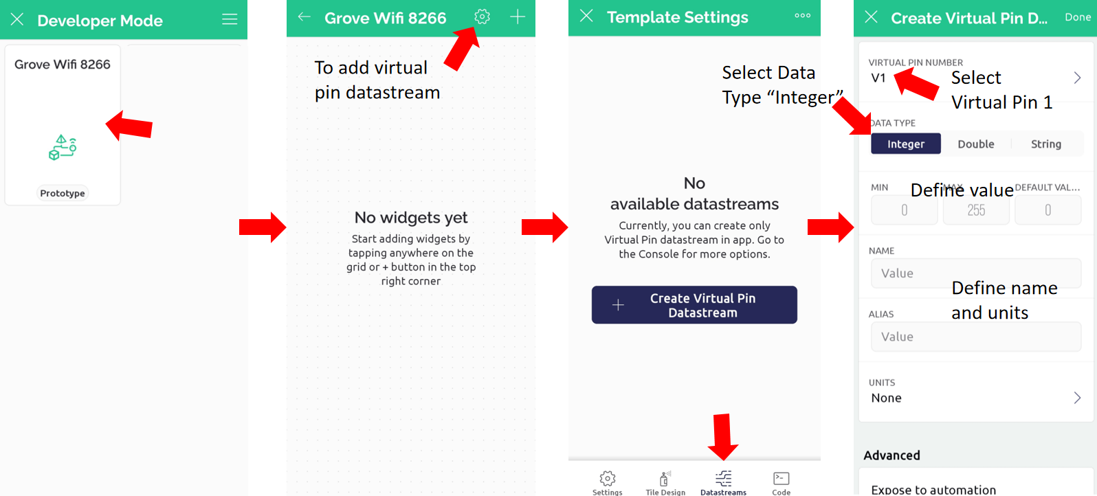 How to get Auth Token from Blynk
